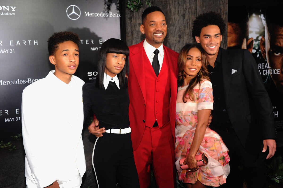 Foto: Os filhos do astro de Hollywood Will Smith, Willow e Jaden ...