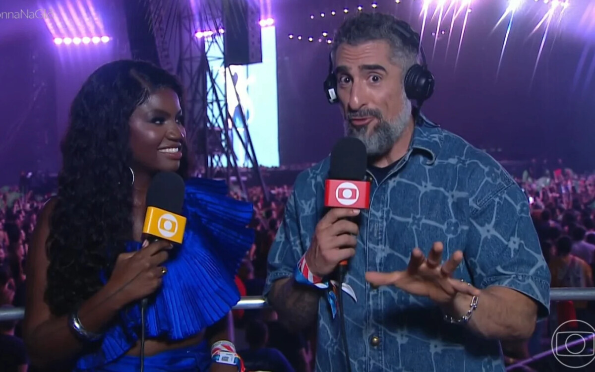 Foto: Kenya Sade apresentou o show de Madonna em Copacabana com Marcos ...