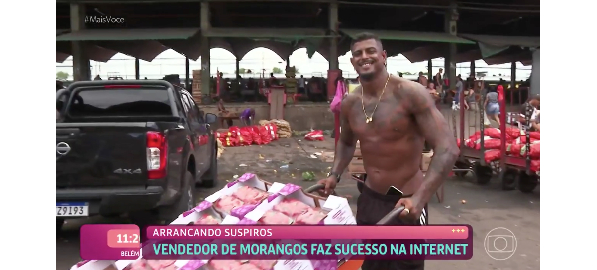 Foto: Um feirante chamado Yuri Silva viralizou nas redes sociais após ...