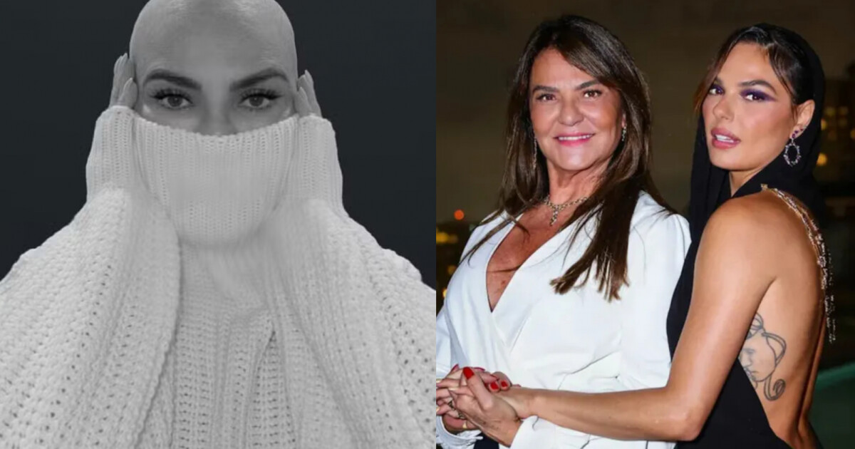 Rosalba Nable, mãe de Isis Valverde, raspa a cabeça durante tratamento ...