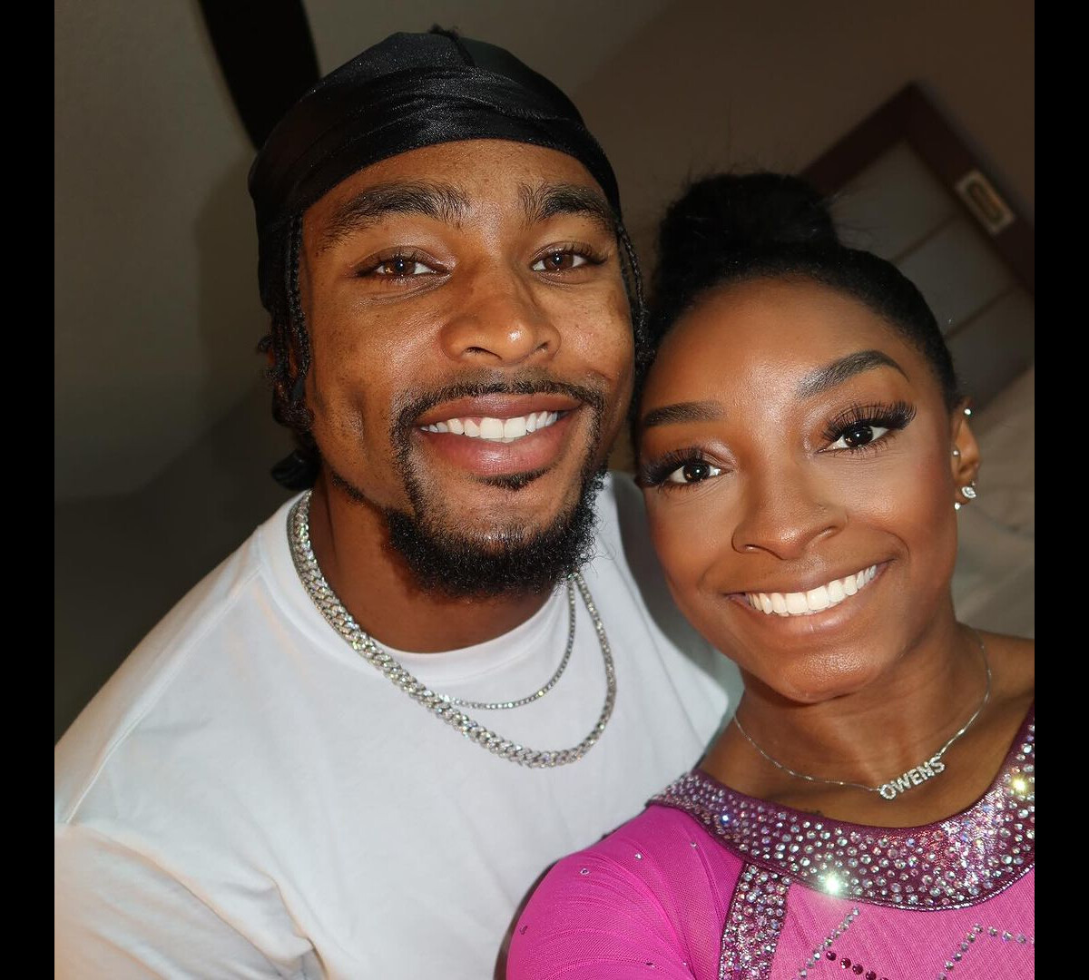 Foto: Jonathan Owens conheceu Simone Biles em 2020, pouco antes da ...