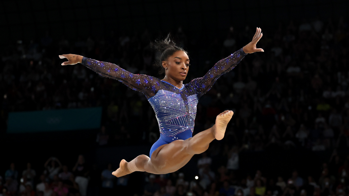 Foto: Simone Biles esconde grandes segredos por trás de seus resultados impecáveis em ...