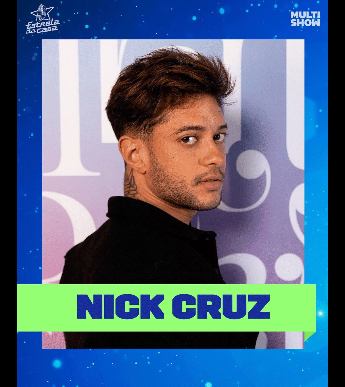 Foto: 'Estrela da Casa': Nick Cruz tem 26 anos e é do Espírito Santo ...