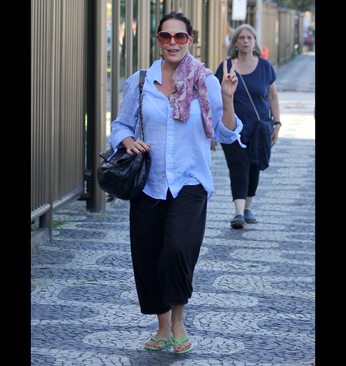 Foto: Desde que deu à luz Isabel, Carolina Ferraz se dedica aos ...