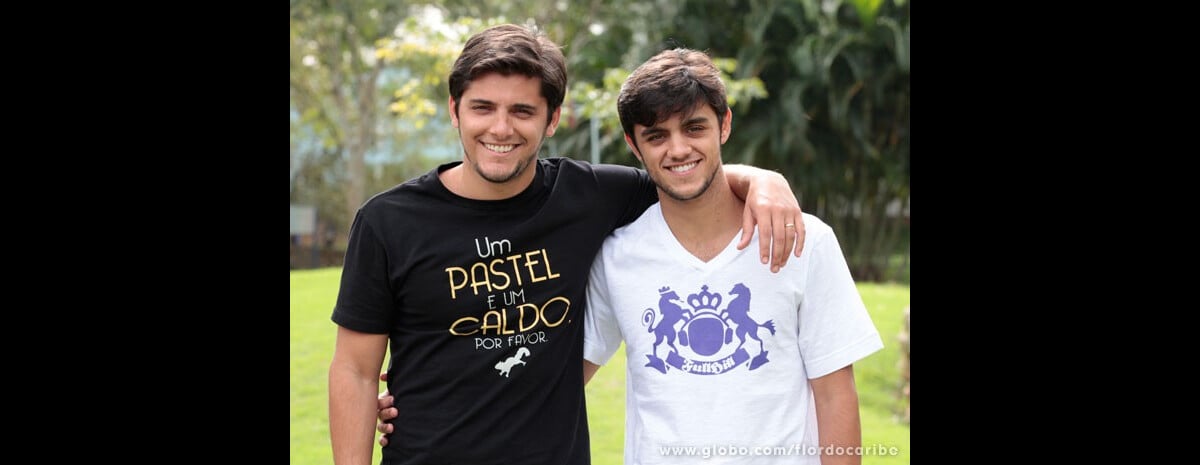 Foto: Felipe Simas grava 'Flor do Caribe' com o irmão Bruno Gissoni, em ...