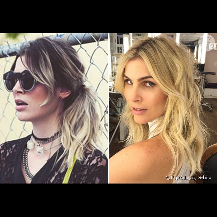 Julia Faria passou por uma transformação: a atriz platinou o cabelo ...
