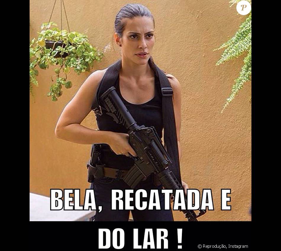 Cleo Pires também entrou na campanha 'Bela, recatada e do lar' e ...