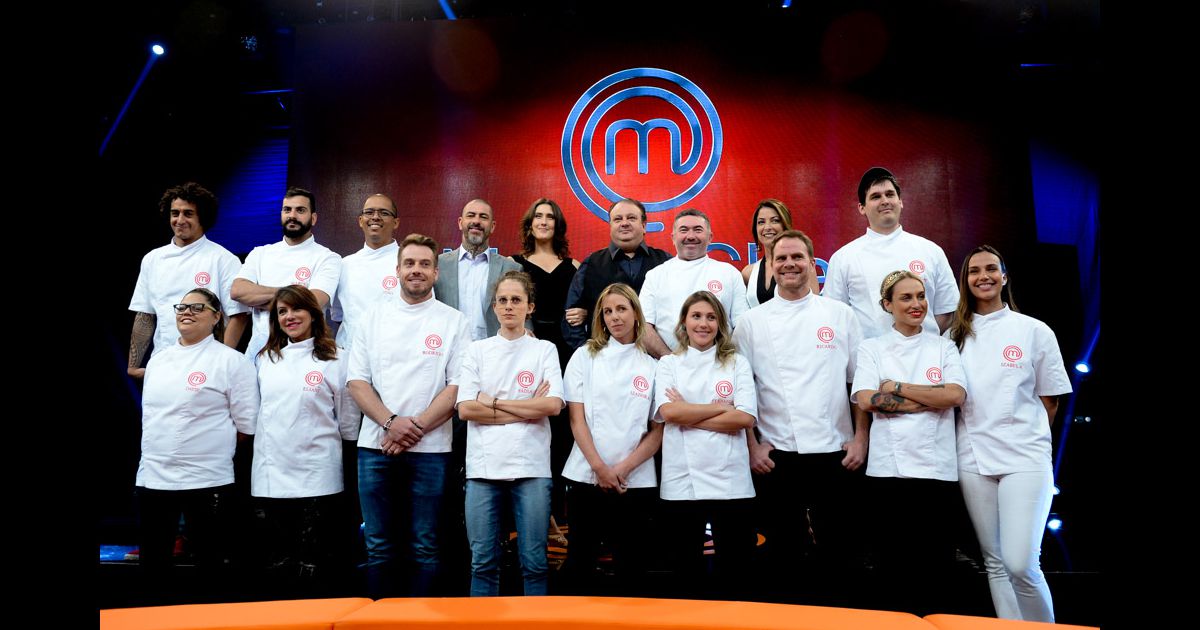 Os participantes do 'MasterChef Profissionais' reunidos na coletiva de ...