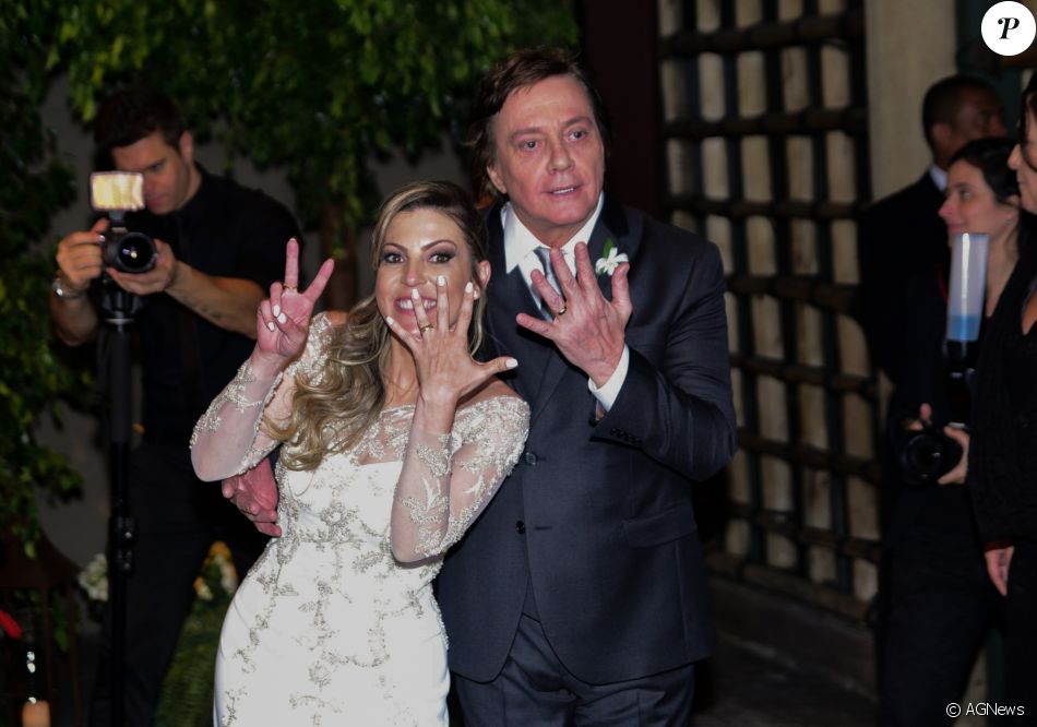 Fábio Jr. e Fernanda Pascucci brincaram com o número de vezes que o ...