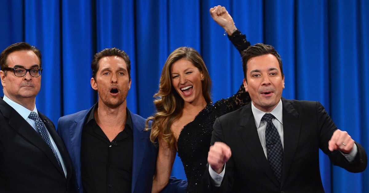 Gisele Bündchen Se Diverte Em Programa De Tv Ao Lado De Matthew 6892