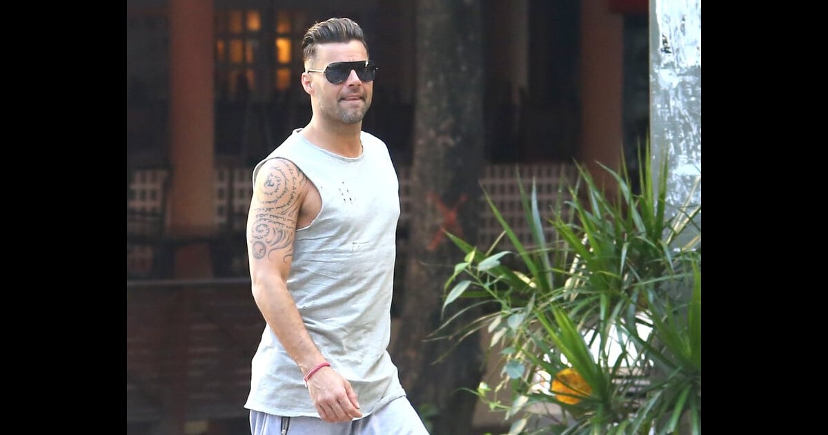 Ricky Martin grava cenas do clipe oficial da Copa do Mundo no Leblon ...