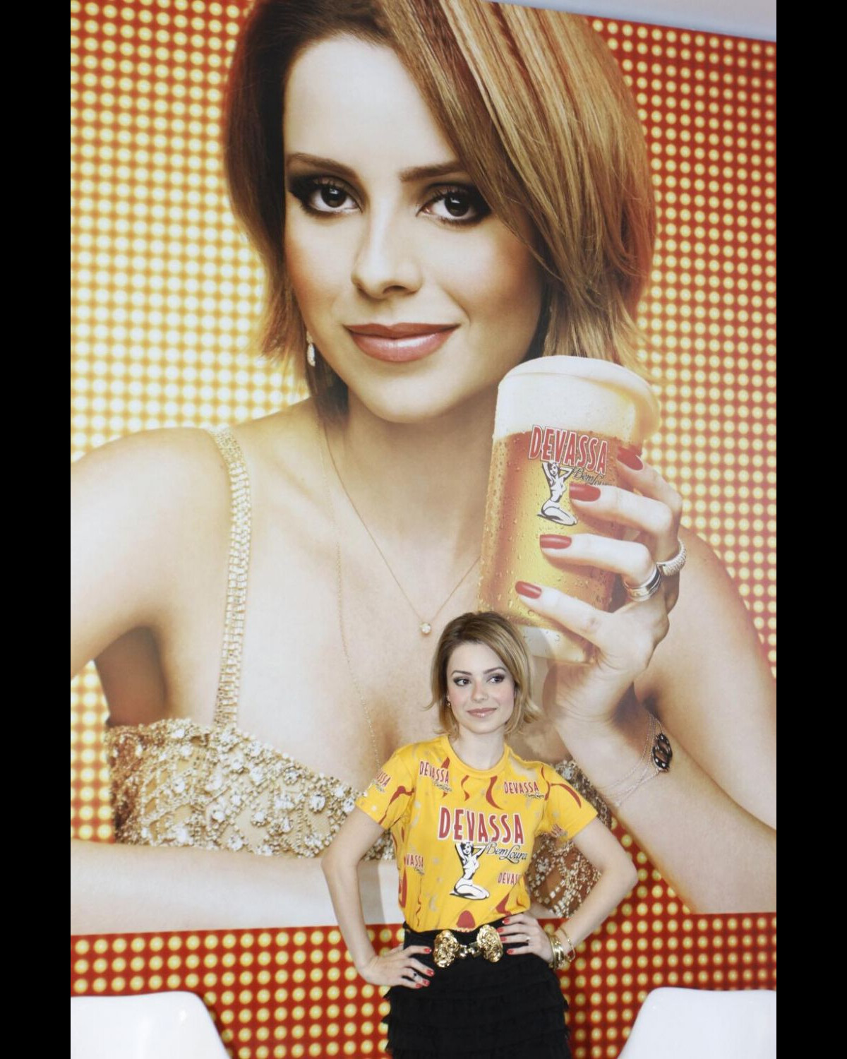 Foto: Sandy é apresentada como musa de um camarote dea Sapucaí em 2011 ...