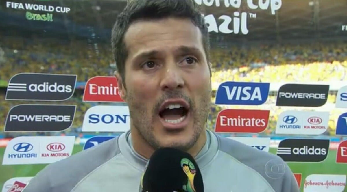 Foto: Julio Cesar se emocionou ao relembrar momento difícil da carreira ...