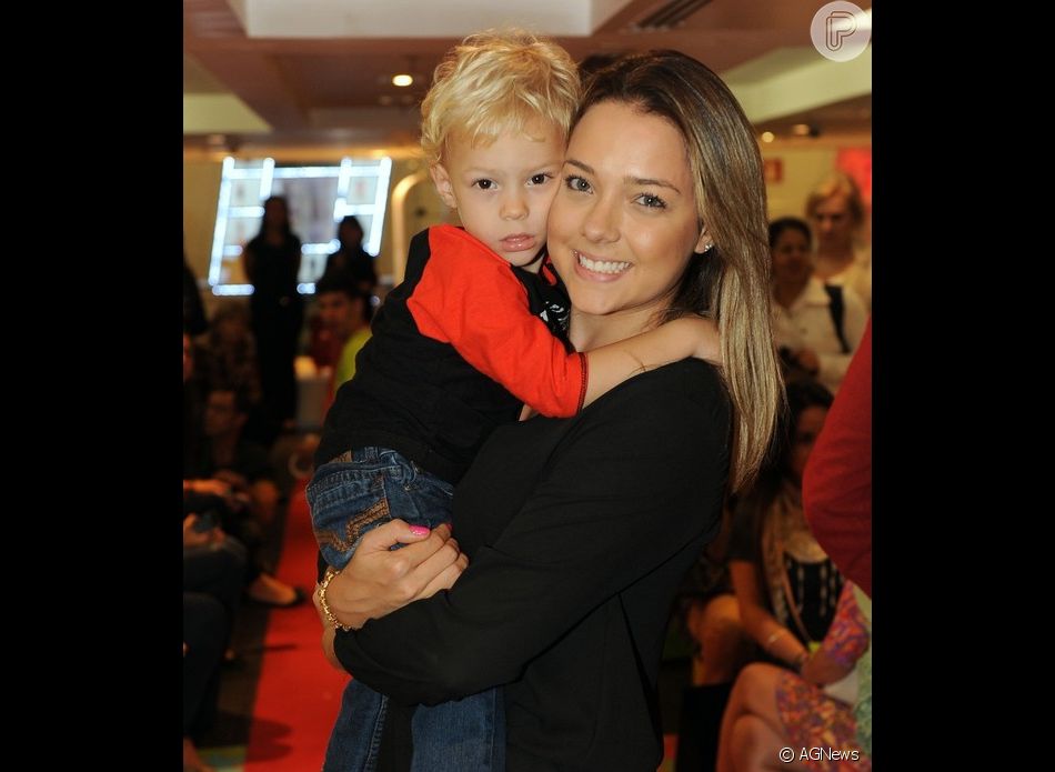 Carol Dantas é mãe de Davi Lucca, de 7 anos, fruto do relacionamento ...