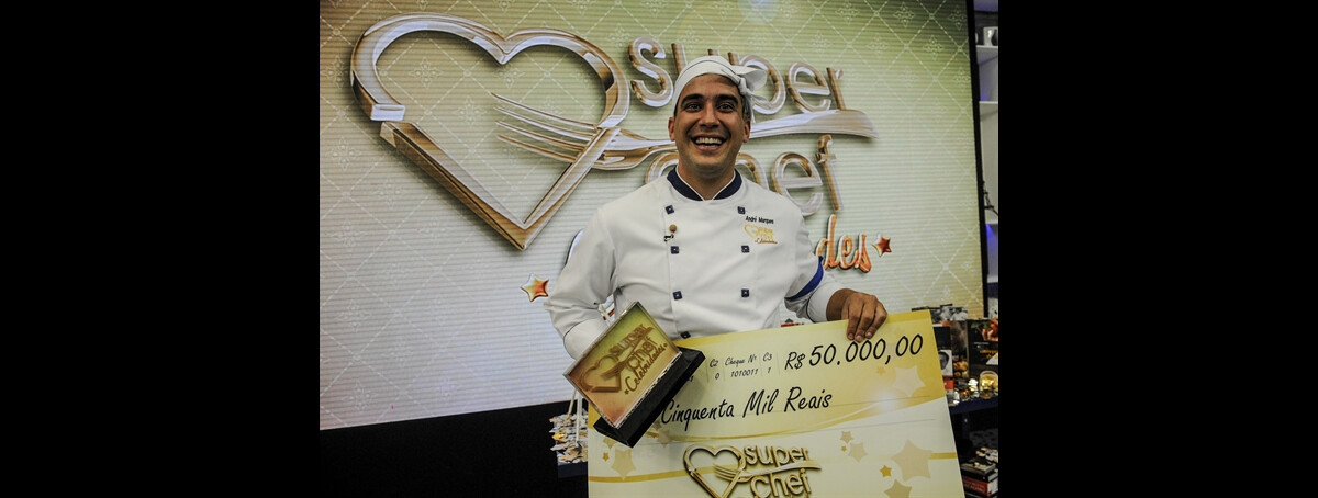 Foto: André Marques foi o grande vencedor do quadro 'Super chef ...
