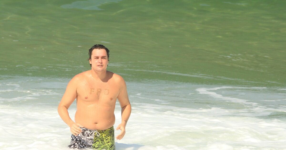 Felipe Dylon vem praticando exercícios físicos para se livrar dos ...