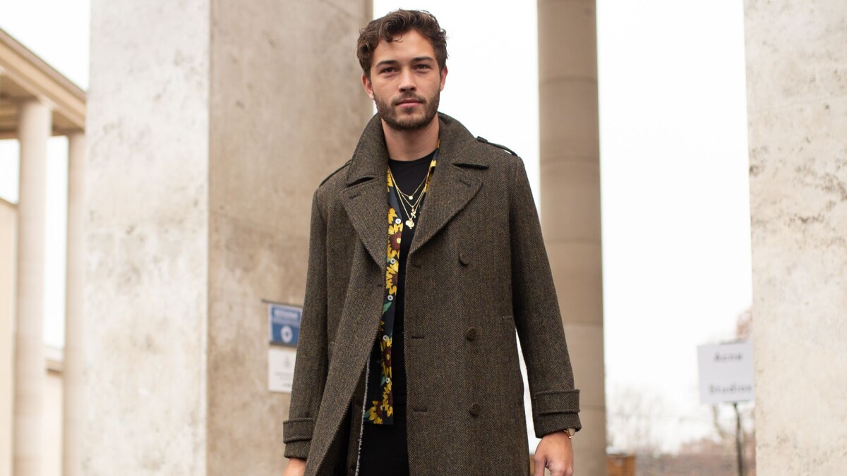 Foto: Casaco longo está em alta na moda masculina - Purepeople