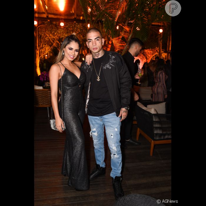 Lexa foi acompanhada do marido, o funkeiro MC Guimê, em festa de luxo ...