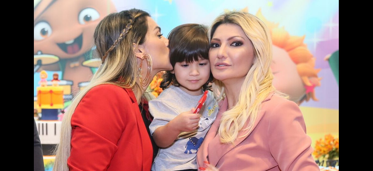 Foto: Kelly Key curtiu a festa de aniversário de Salvatore neste ...