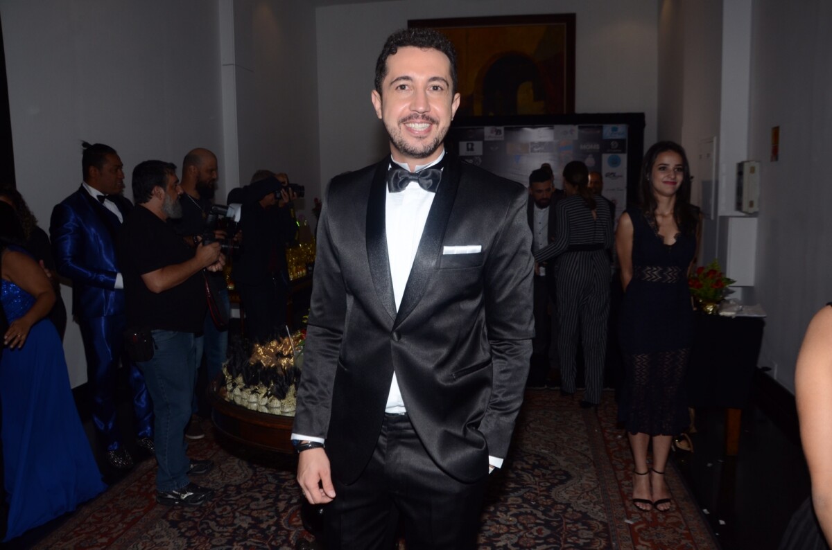 Foto: Jornalista Thiago Rocha também prestigiou evento nesta terça ...