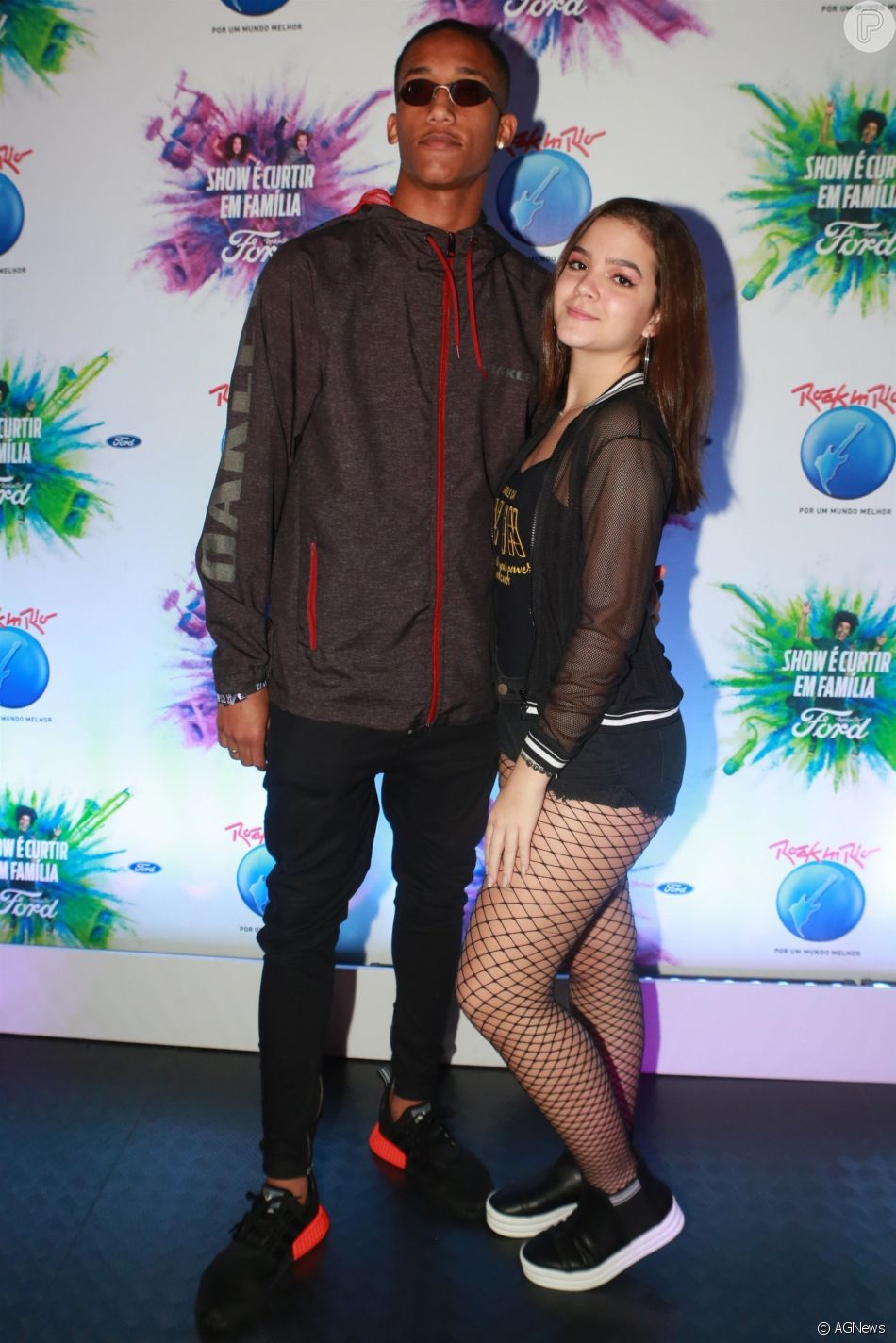 Mel Maia e João Pedro assumiram namoro publicamente em setembro de 2019 ...