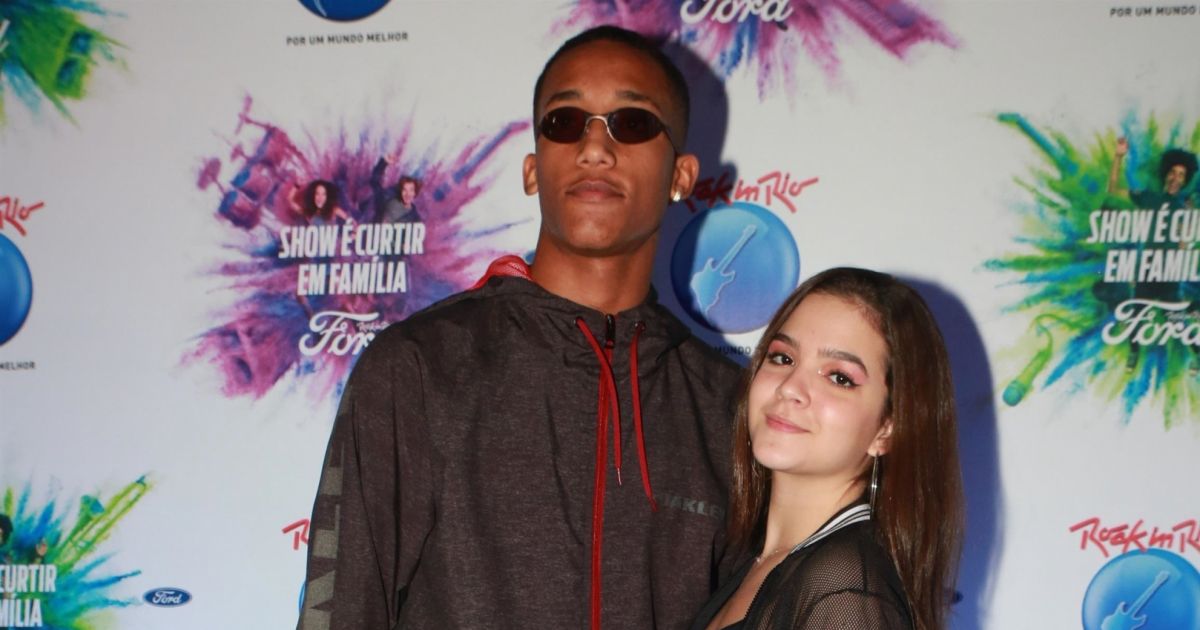 Mel Maia e João Pedro assumiram namoro publicamente em setembro de 2019 ...