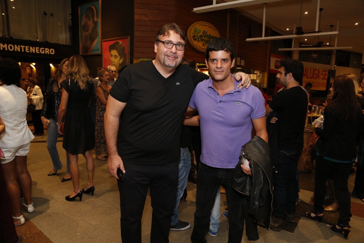 Foto: Jorge Pontual também prestigiou a estreia da peça 'Amor Perverso ...