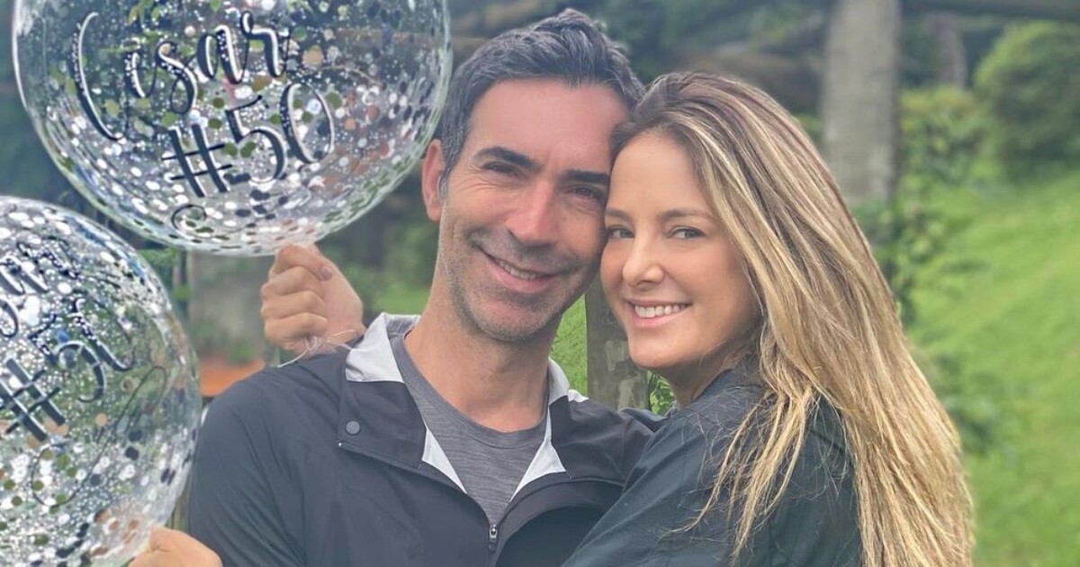 Ticiane Pinheiro lista qualidades de Cesar Tralli em aniversário de 50 ...
