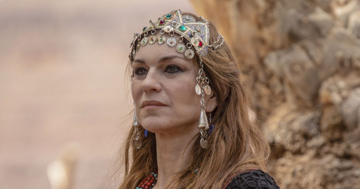 Novela 'Gênesis': Sarai/Sara (Adriana Garambone) ouve promessa de Jesus ...