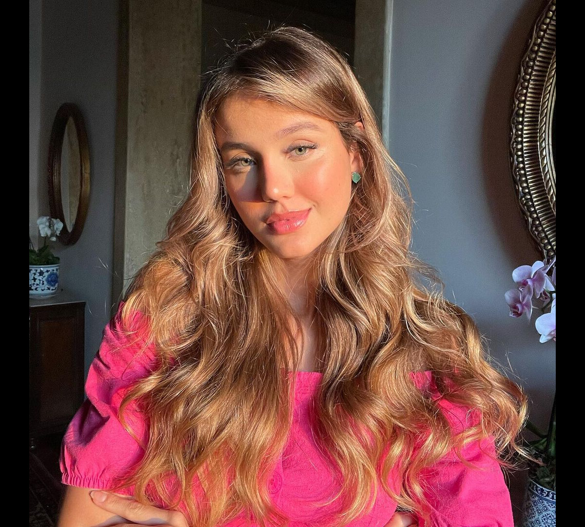 Foto: Biah Rodrigues optou por um visual mais prático em sua rotina ...