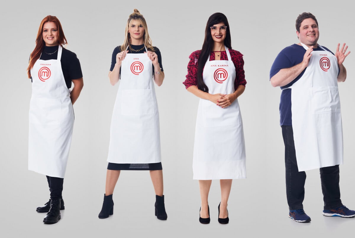 Foto: Masterchef 2021: Amanda, Ana, Ana Karina e André - Purepeople
