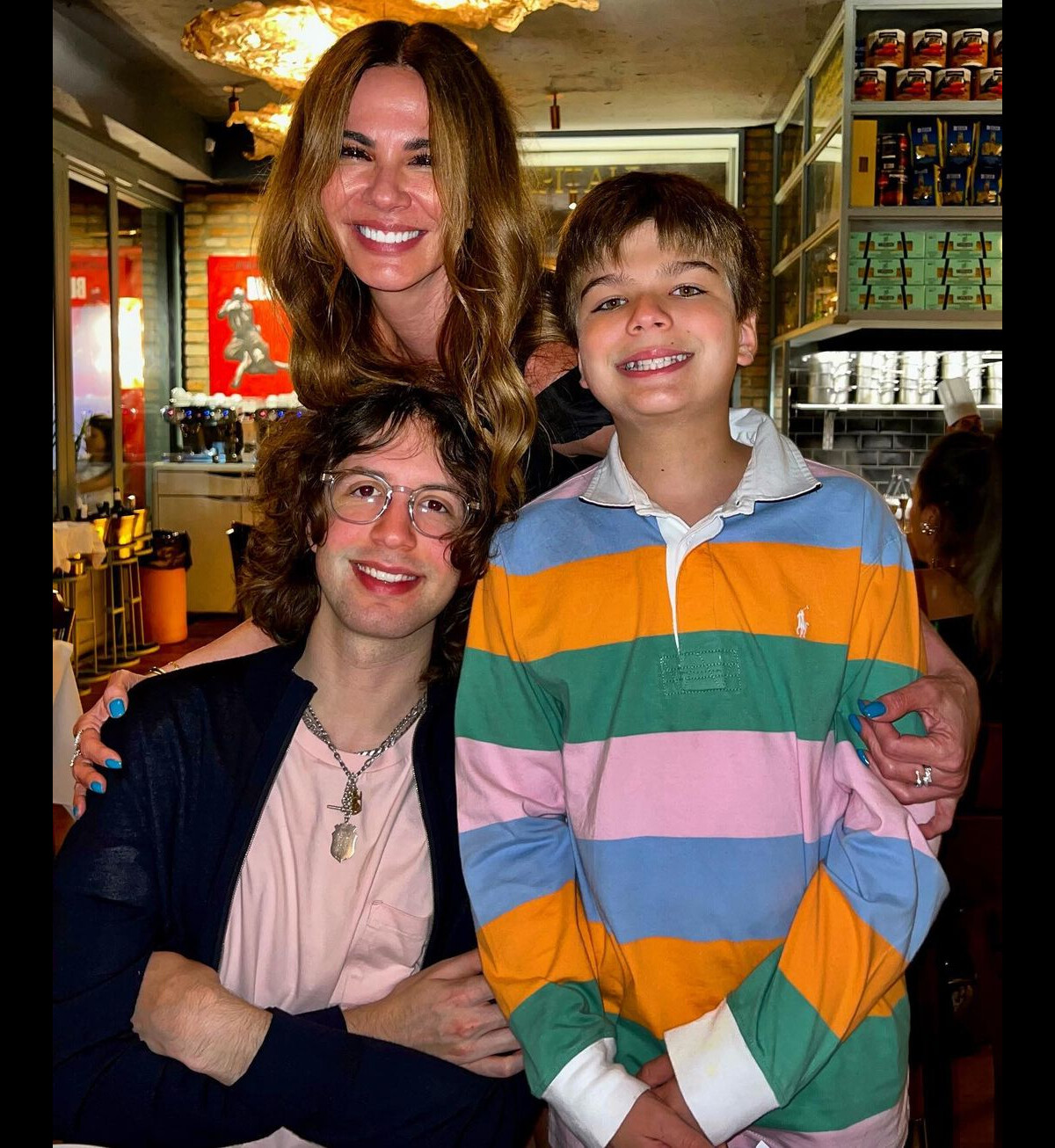Foto: Luciana Gimenez é mãe de Lucas Jagger, de 22 anos, e Lorenzo, de ...