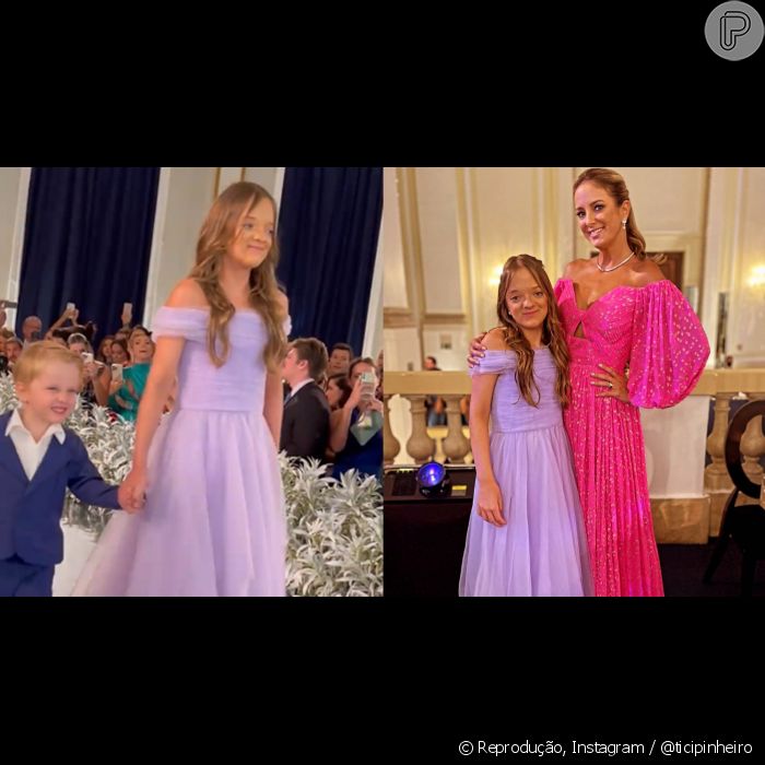 Casamento da filha de Roberto Justus: Rafaella Justus era a daminha de ...