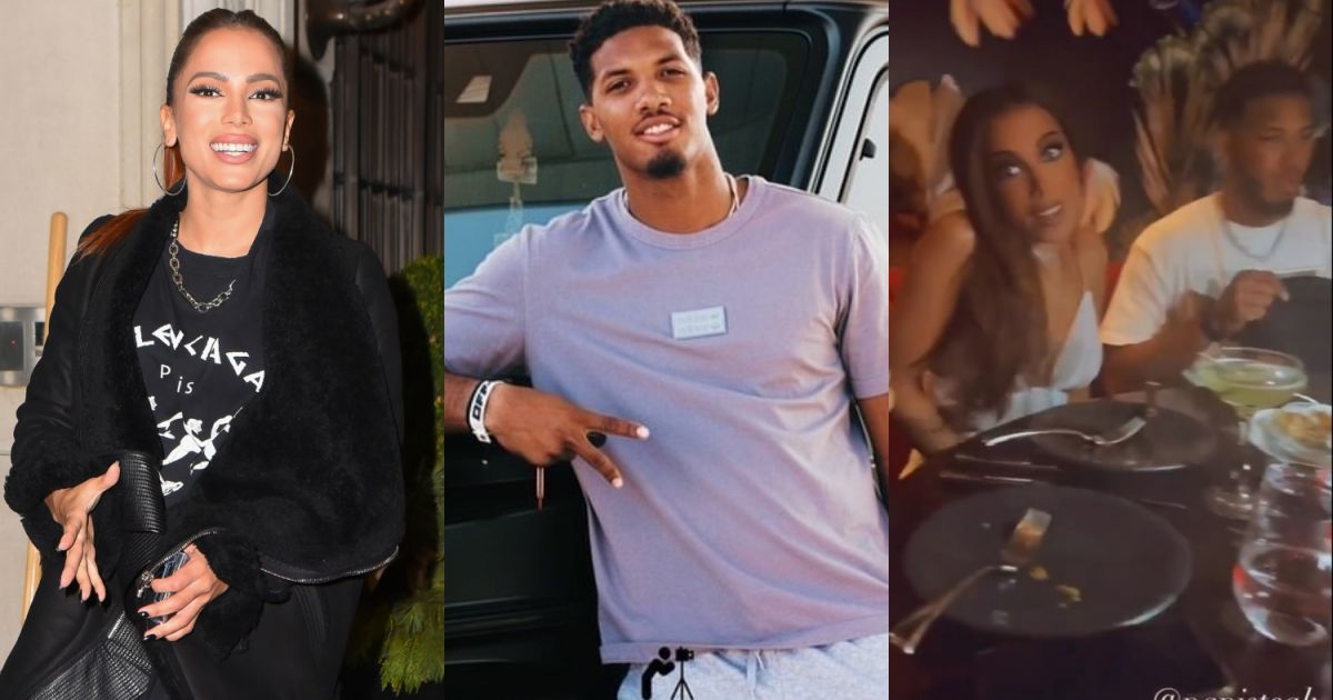 Novo namorado de Anitta? Cantora é vista jantando com o jogador de ...