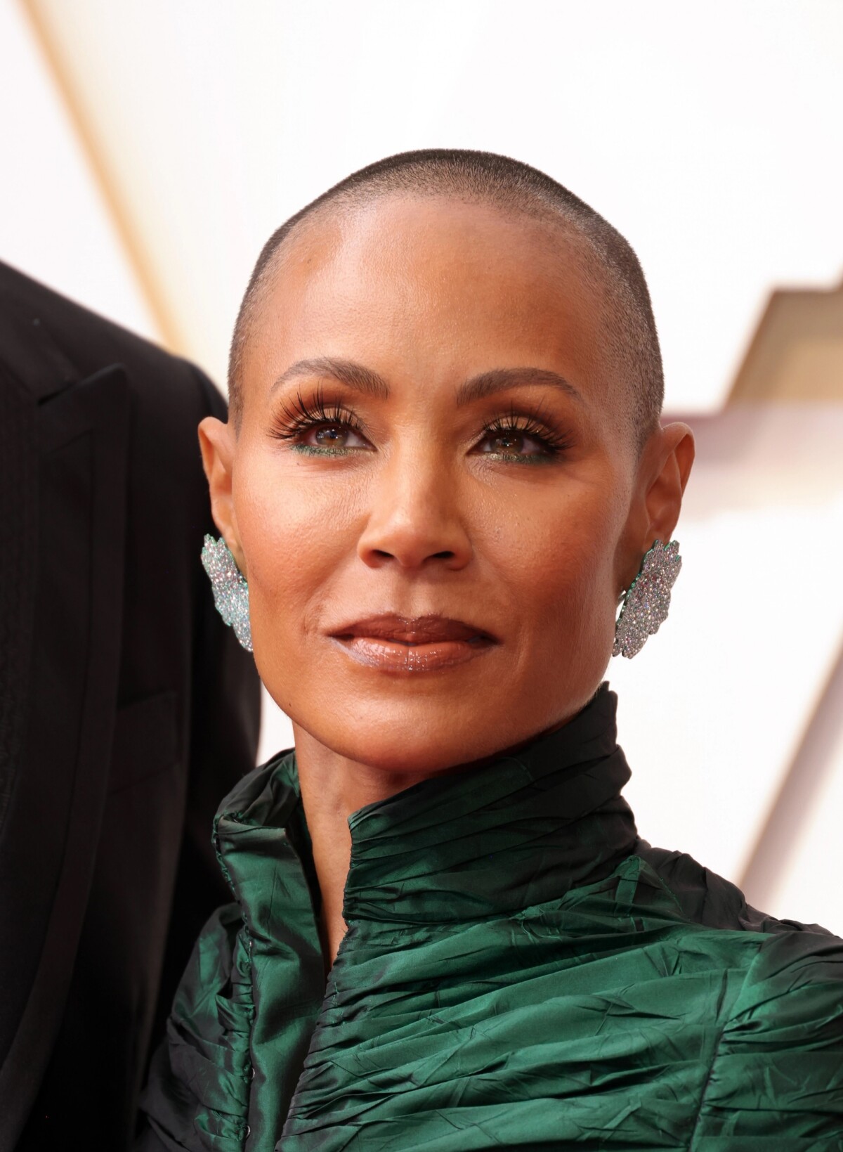 Foto: Já Jada Smith adotou um tom discreto em seu primeiro ...