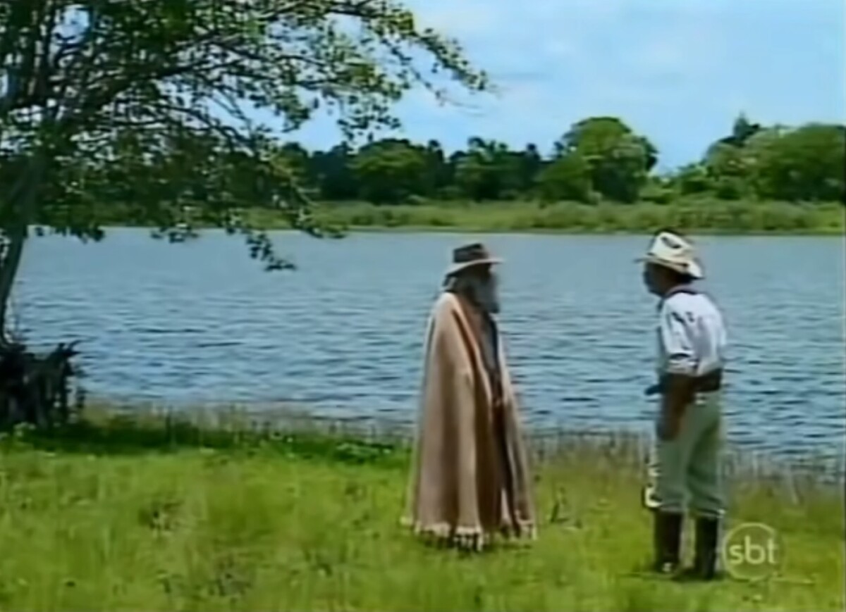 Foto Fim Da Novela Pantanal José Leôncio Se Reencontrou Com O Pai