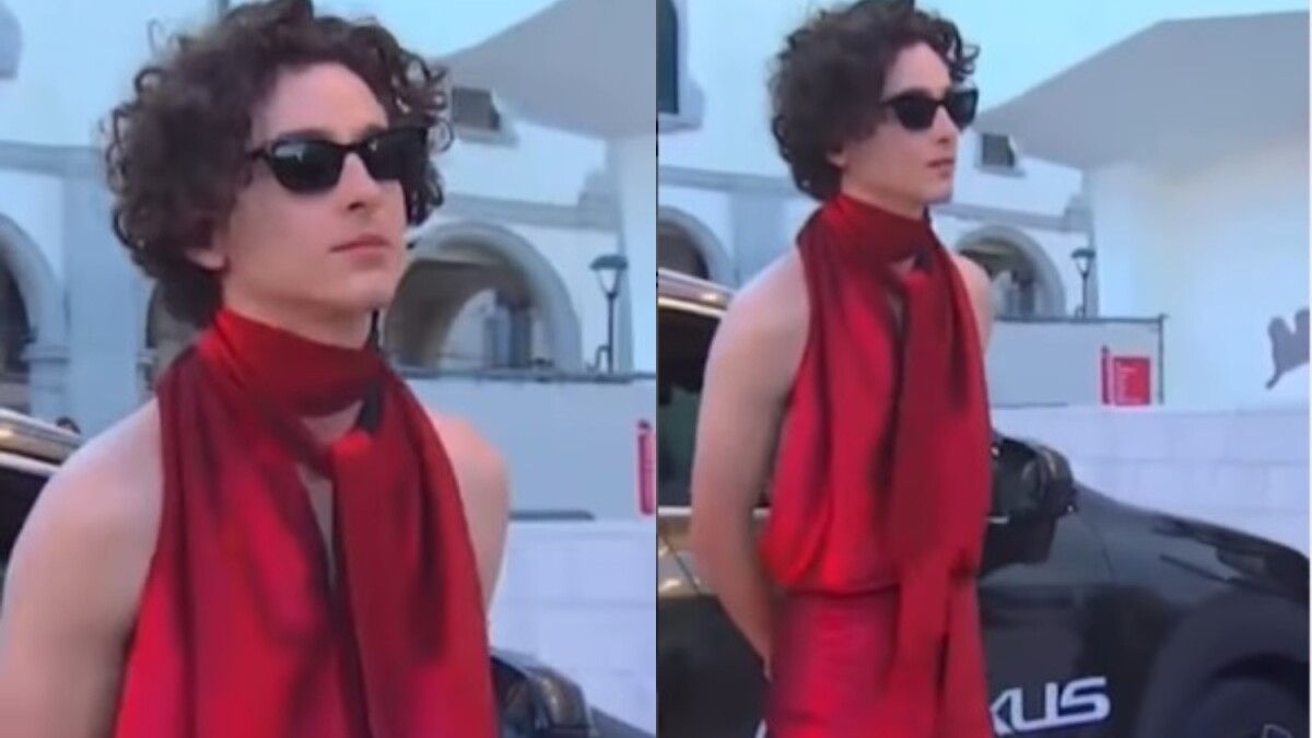 Foto: Timotheé Chalament compareceu ao Festival de Veneza - Purepeople