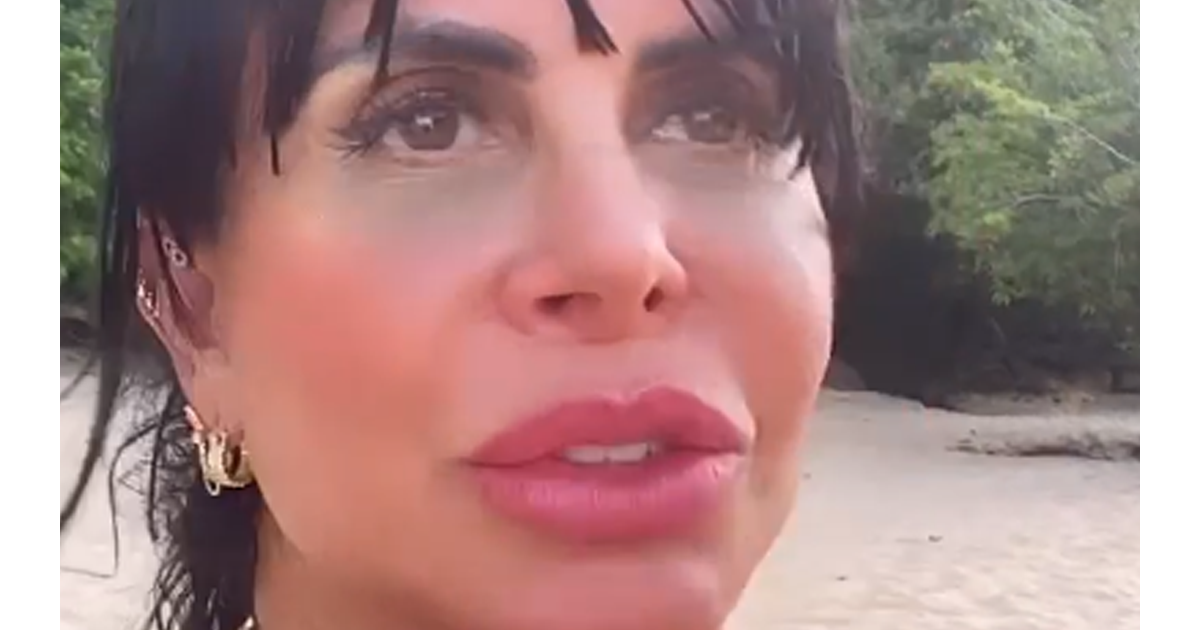 Gretchen: 'Agora, gente, vamos falar uma coisa séria, mas, assim, muito ...