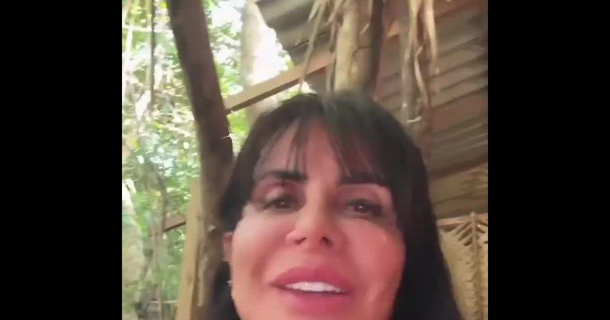 O umbigo de Gretchen - Purepeople