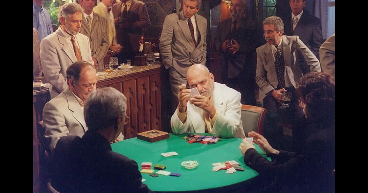 Lima Duarte na pele de Murilo Pontes em 'A Indomada' (1997) - Purepeople