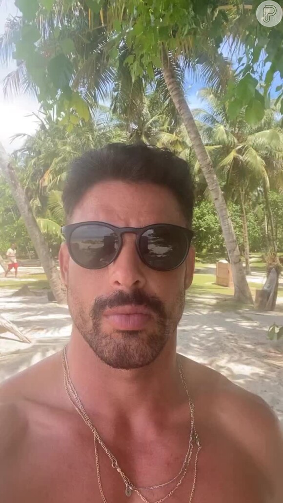 Cauã Reymond chega à nova ilha depois de terremoto na Indonésia e faz ...