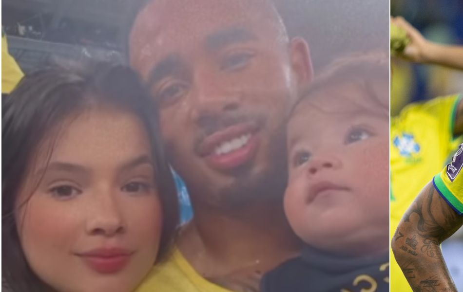 Acabou! Gabriel Jesus dá fim a rumores de crise e aparece com namorada ...