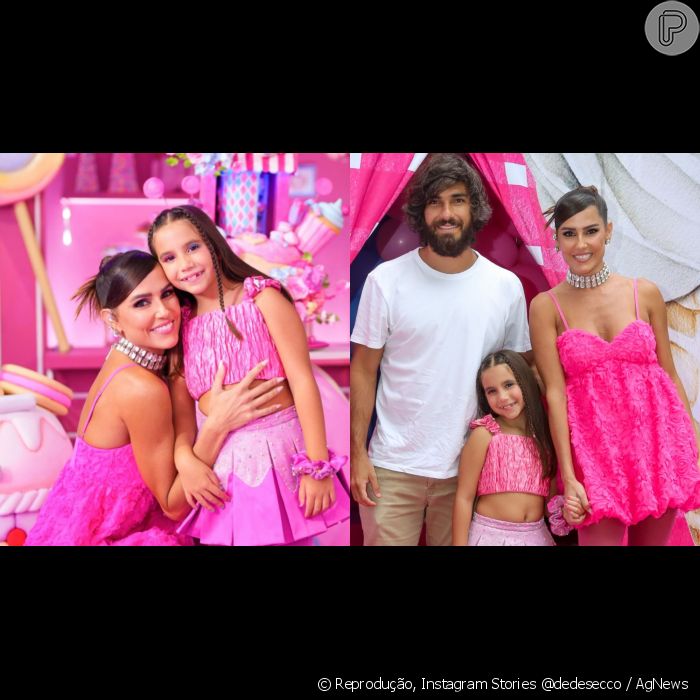 Deborah Secco fez uma festa de luxo para a filha, Maria Flor - Purepeople