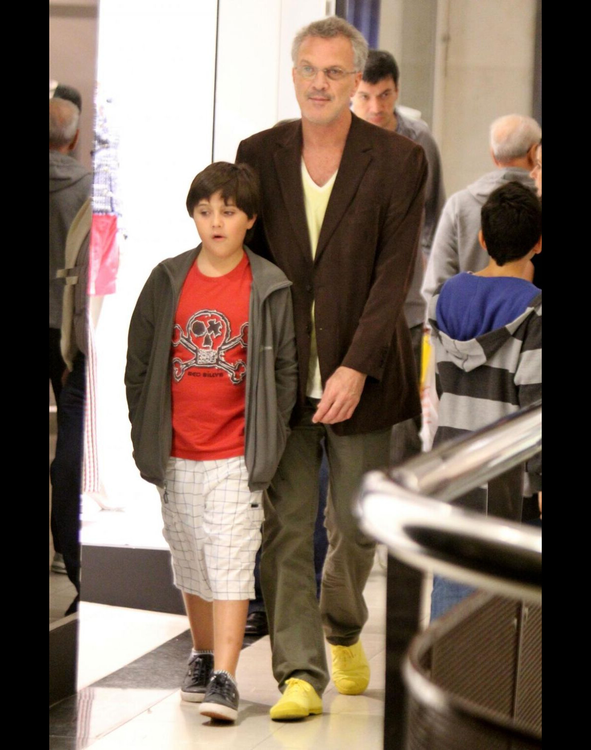 Foto: Em 2002, Bial teve seu primeiro filho, José Pedro, do ...