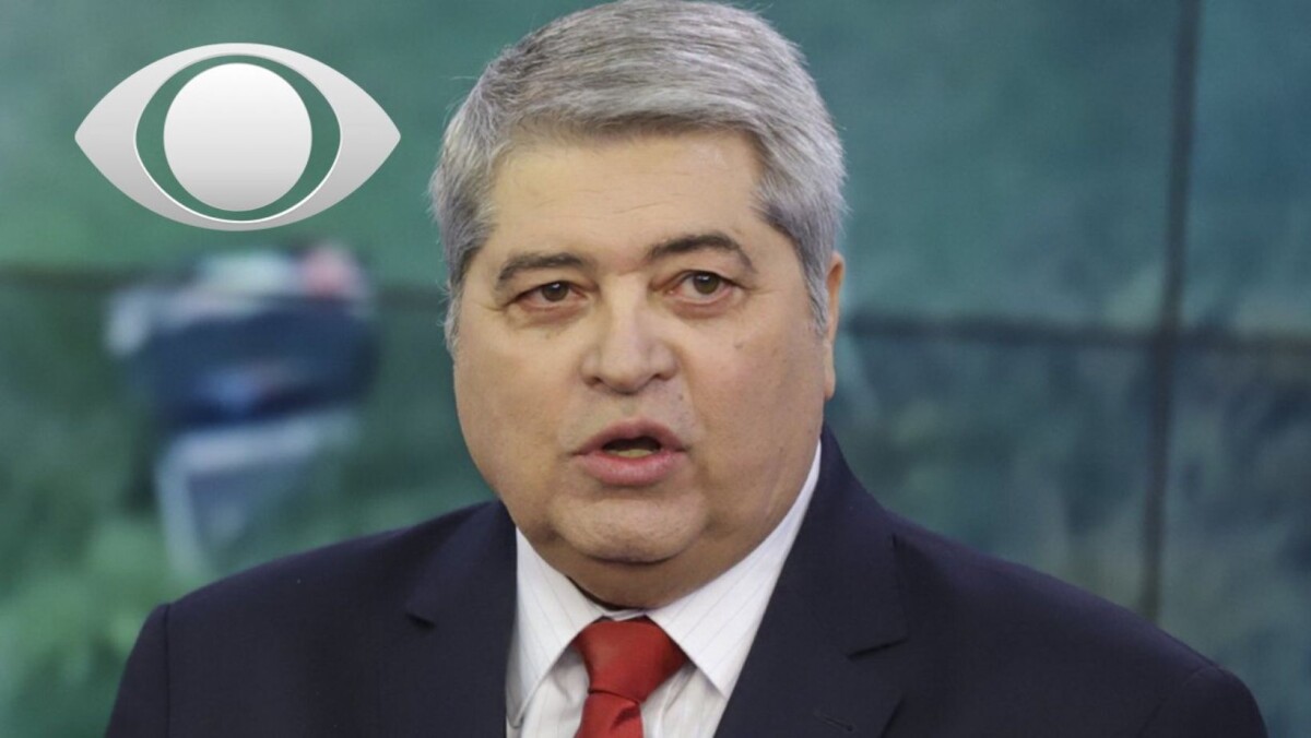 Foto: Datena briga com equipe ao vivo. - Purepeople