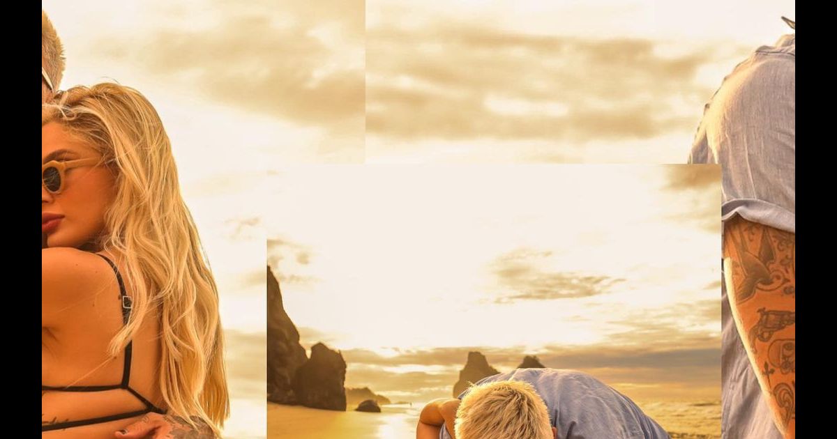 Karoline Lima e Gui Araújo não falaram oficialmente sobre o namoro - Purepeople