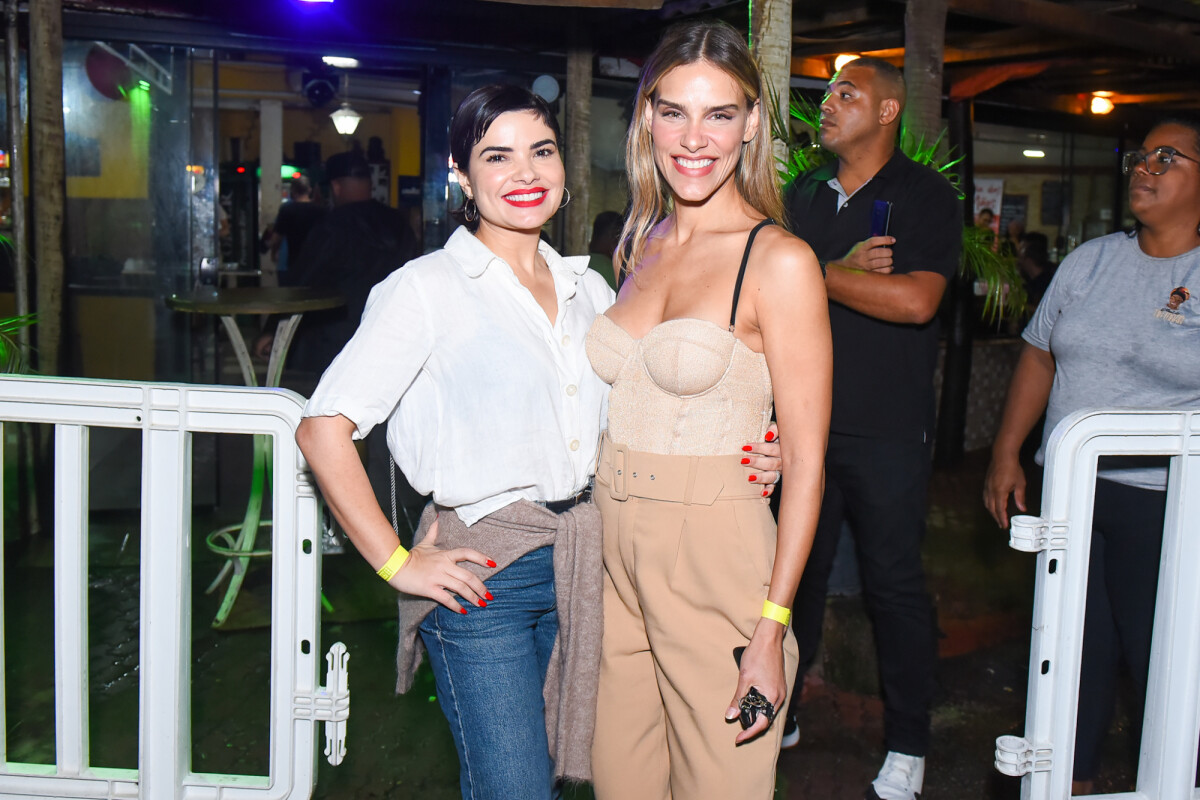 Foto: Vanessa Giácomo e Isabelle Nassar se encontraram na festa da ...