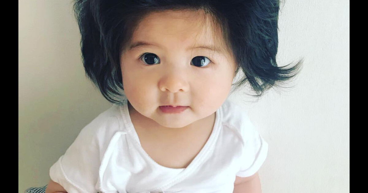 Você se lembra dela? Bebê cabeluda, Chanco, agora tem 5 anos e passou ...