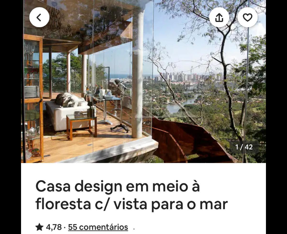Foto: Mansão de Caio Blat é cercada pela Mata Atlântica e está ...