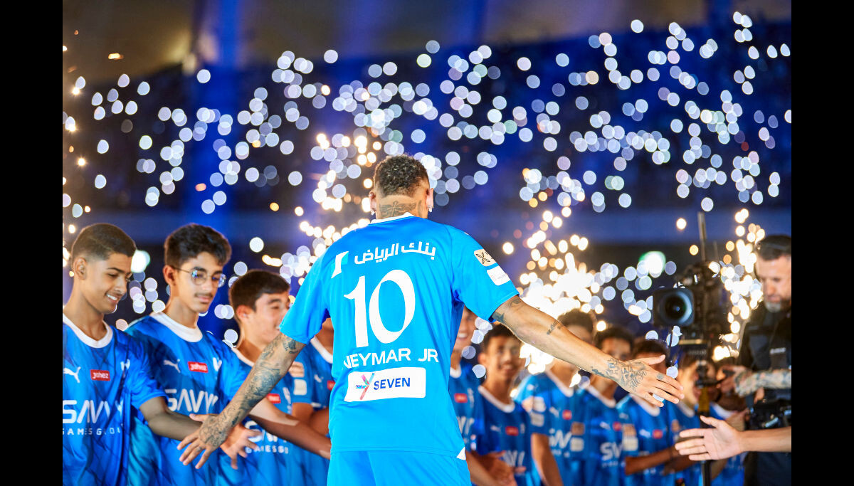 Foto: Neymar foi contratado pelo time Al-Hilal no começo do mês de ...